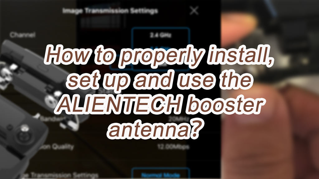 Notices for Installation and Use of ALIENTECH Antenna & Booster